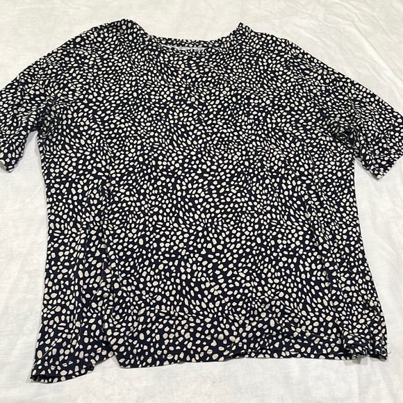 Nine West | Tops | Short Sleeve Soft Blouse | Poshmark
